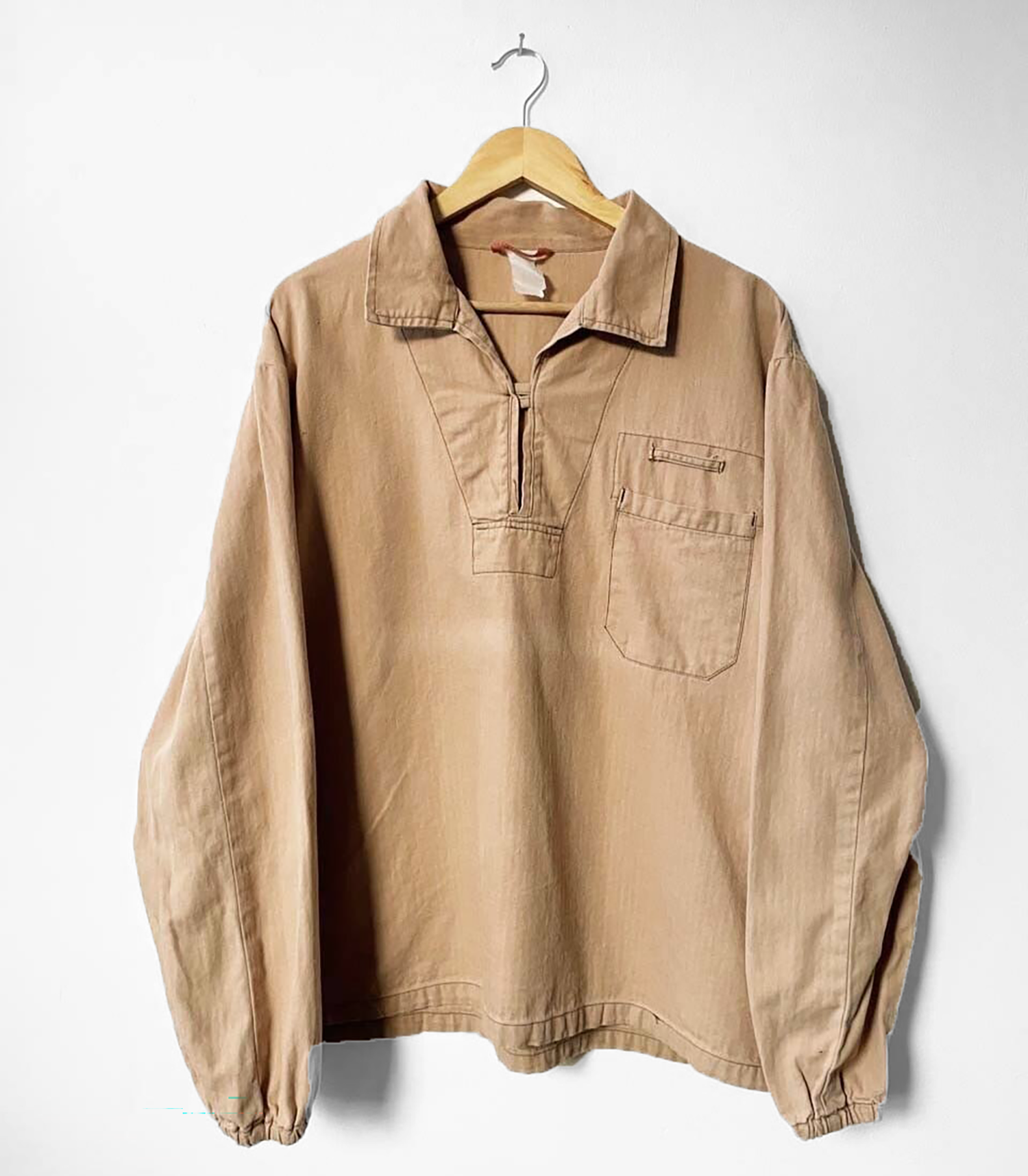 Vintage Cotton Herringbone Smock – Wolf Clothing Collective Ltd