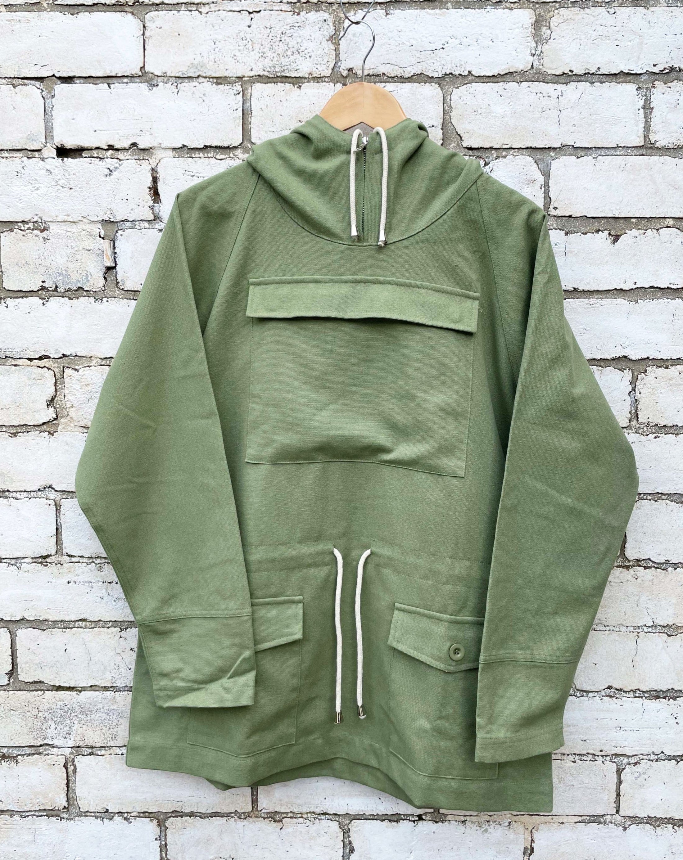 Rescue Orange Cadet Smock 1960s Style OG Cotton Canvas – Wolf Clothing ...